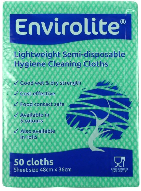 Enviro Lite Green Cleaning Cloth Archives - Catering Disposables